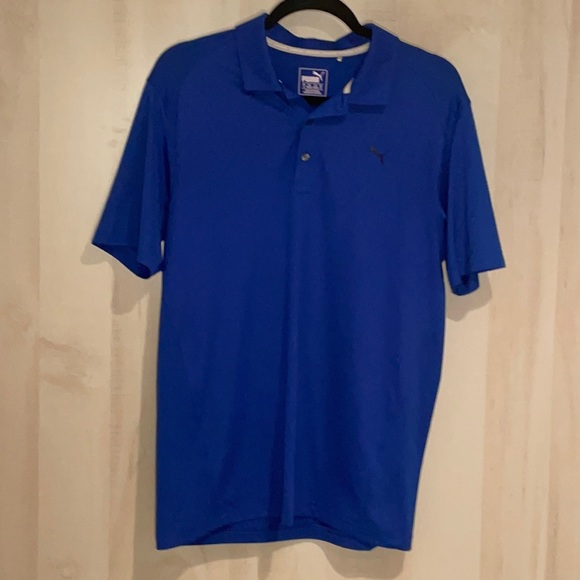 Puma | Shirts | Puma Royal Blue Golf Polo | Poshmark